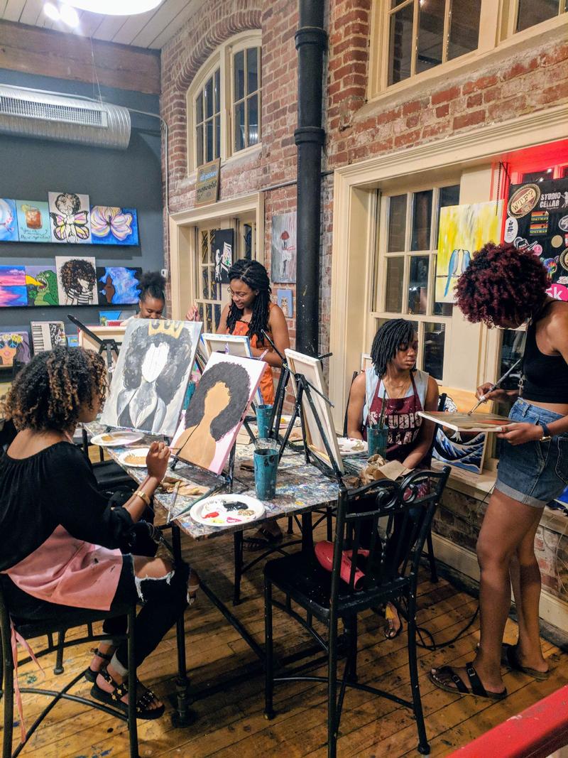 Freestyle Paint Bar - Studio Cellar | Columbia, SC